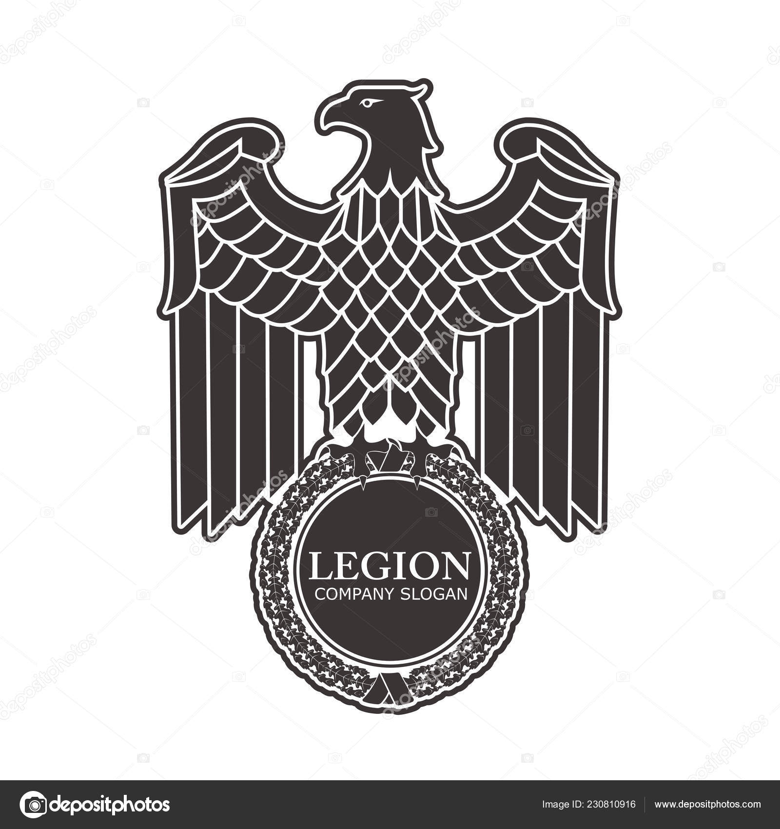 Logo Roman Eagle Stock Vector Image by ©matc #230810916