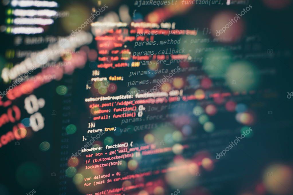 Uso de CSS, JavaScript y HTML. Supervisar el primer plano del código fuente de la función ...