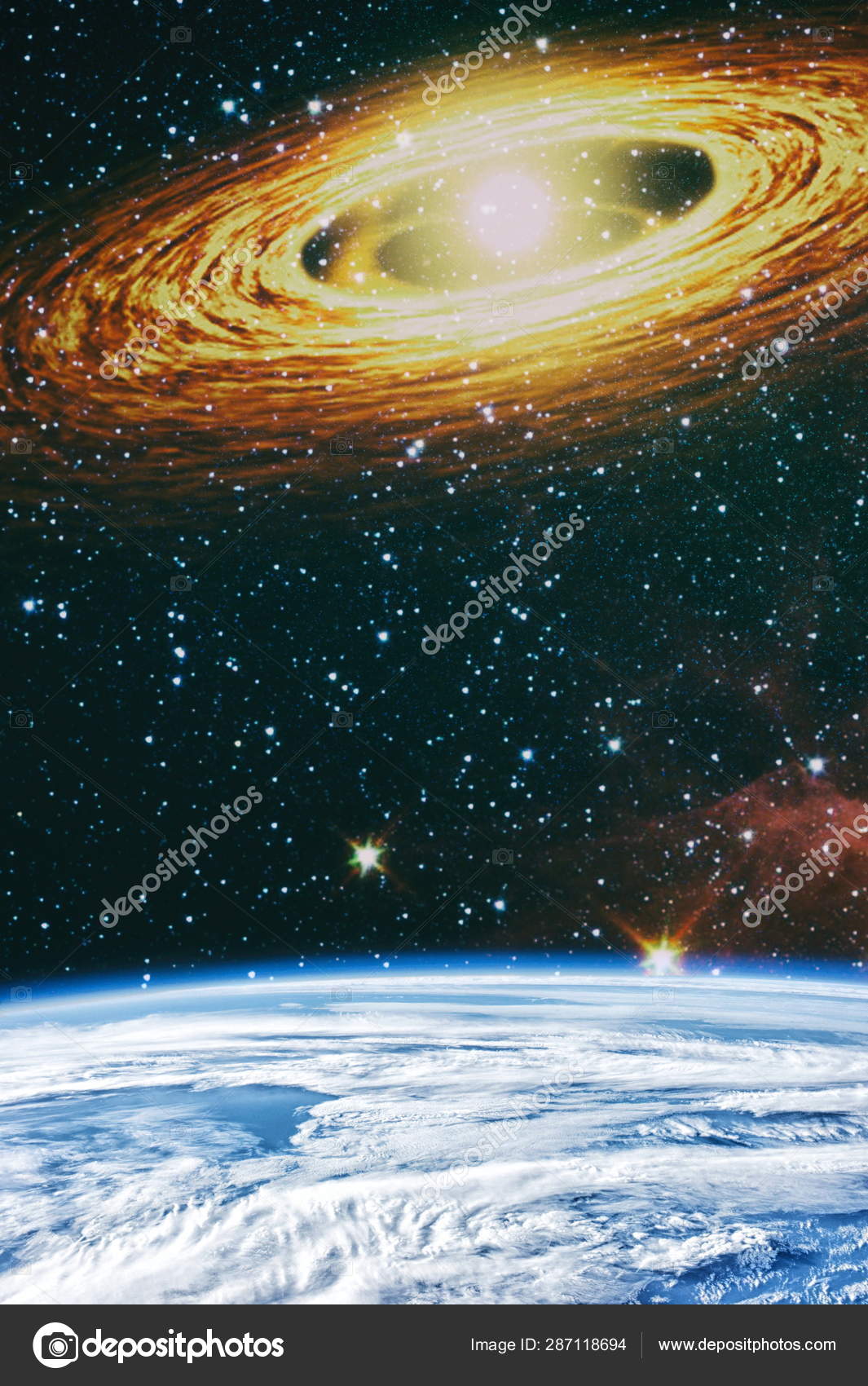 Sparkle shinny blue star particle motion on black background, starlight ...