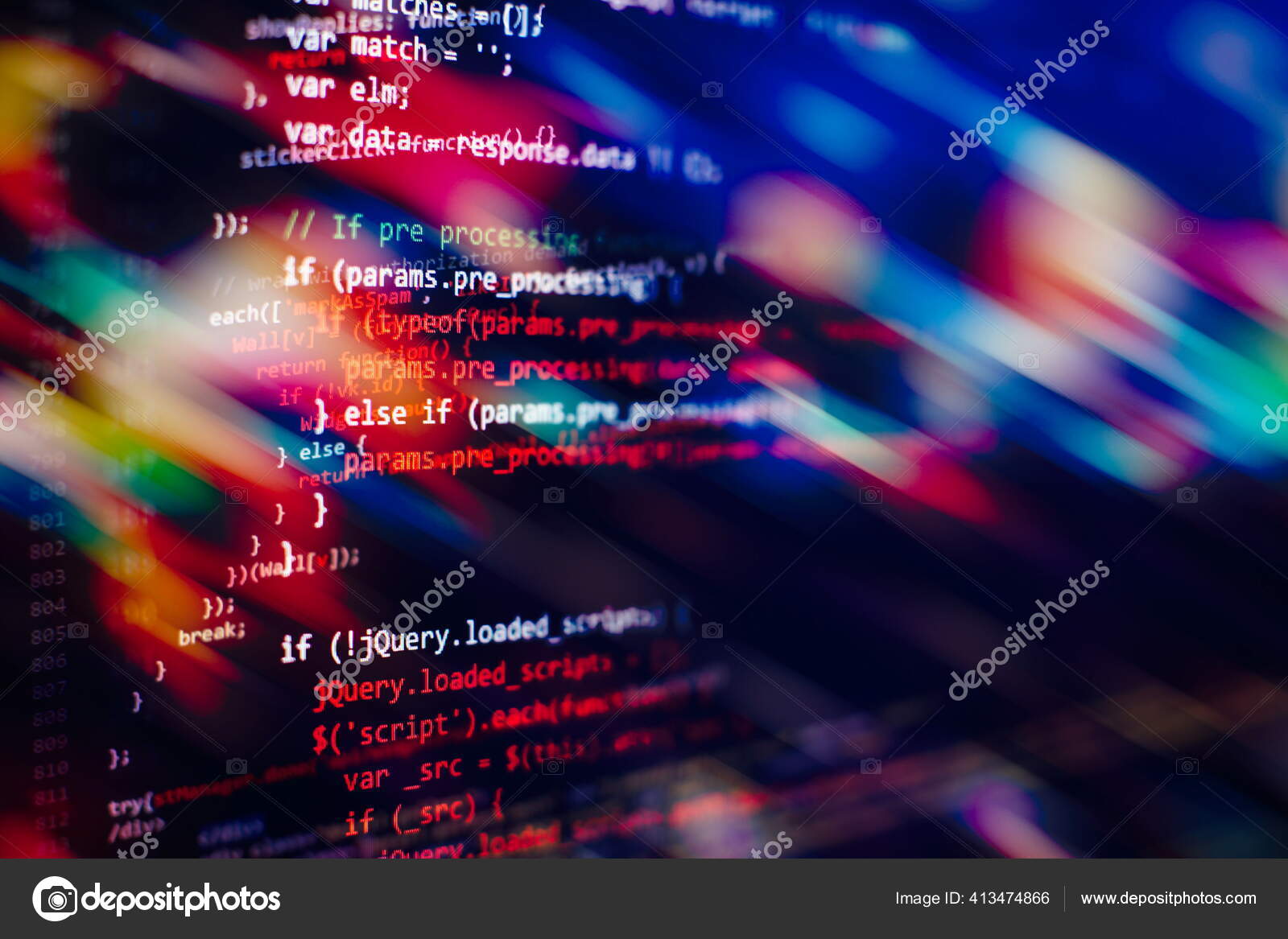 Programming Code Abstract Technology Background Software Developer ...