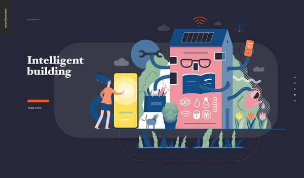 Technology topic illustration Stock Illustration by ©grivina #244806388