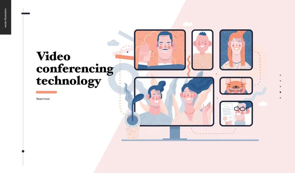 Technology topic illustration Stock Illustration by ©grivina #246059866