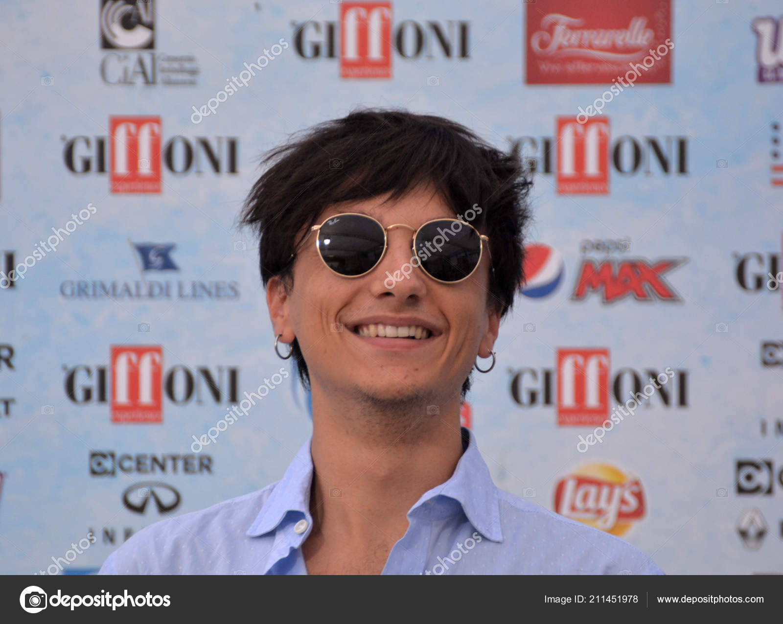 Giffoni Valle Piana Italy July 2018 Niccolo' Moriconi Alias Ultimo — Stock Editorial Photo © GIO ...