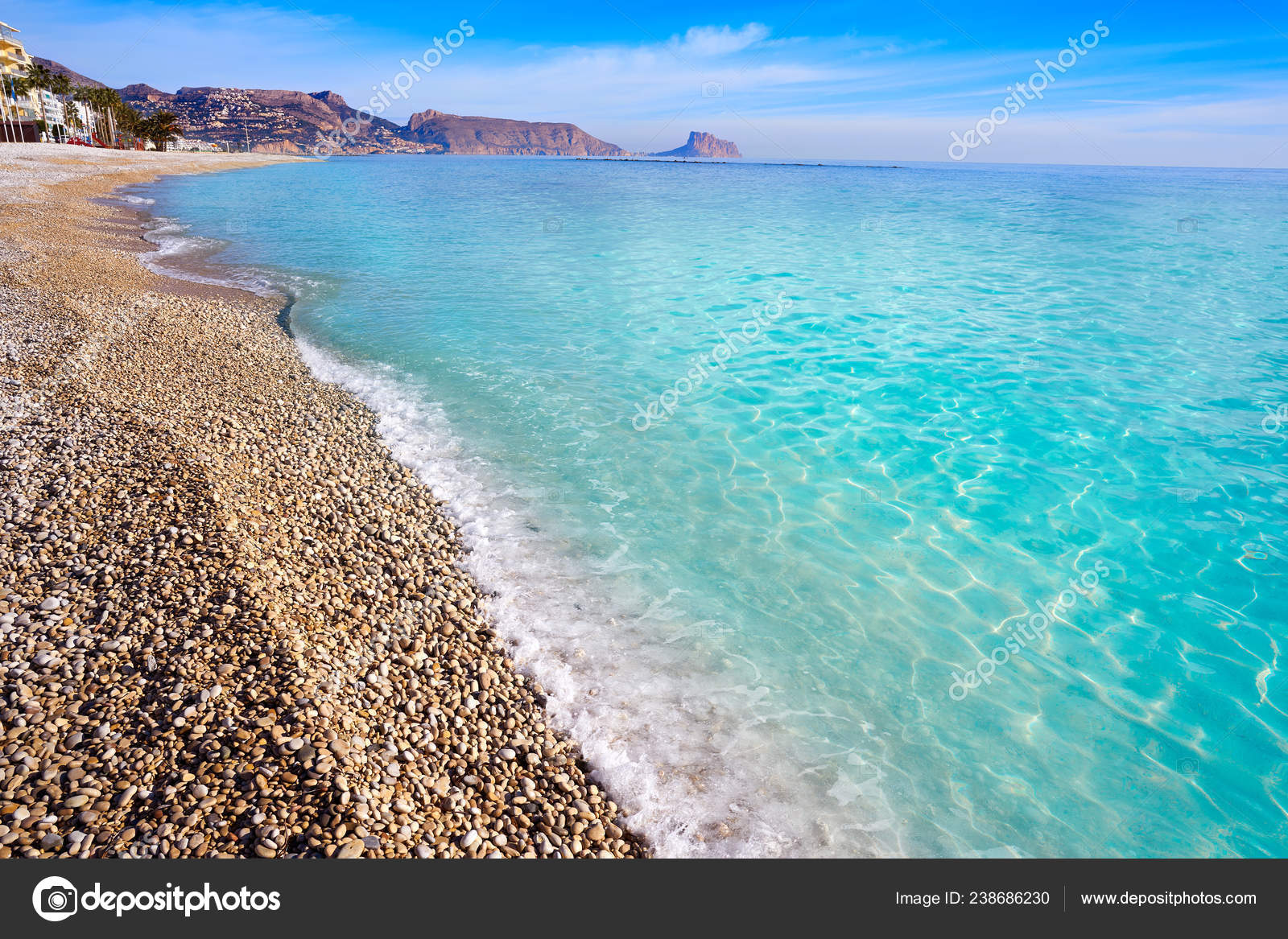 Altea Beach Playa Roda Alicante Spain Stock Photo by ©lunamarina 238686230