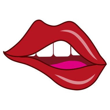 Open Lips Vector | Lipstutorial.org