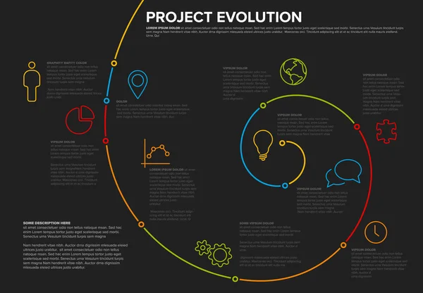 Modelo de visão geral da empresa Vector Art Stock Images | Depositphotos