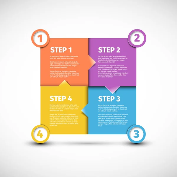 12,505,629 Four step plan Vector Images | Depositphotos