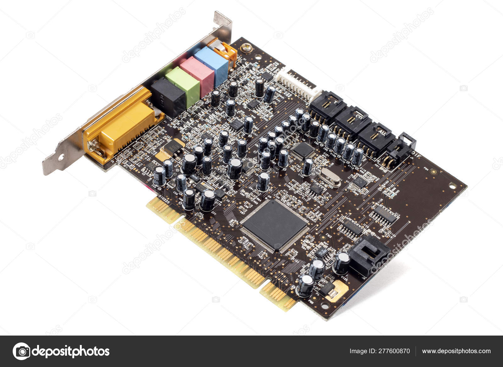 Computer sound card — Stock Photo © membio #277600870