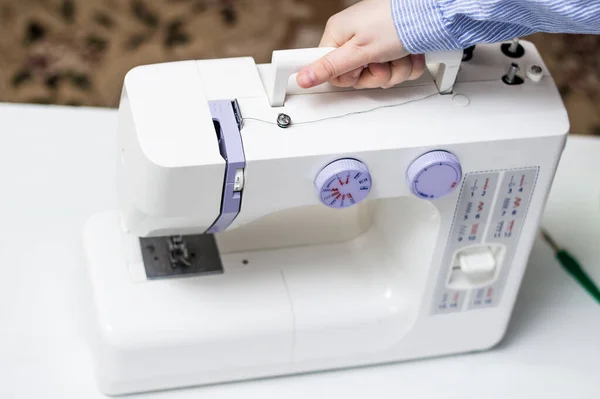 Sewing embroidery machine Stock Photos, Royalty Free Sewing embroidery ...