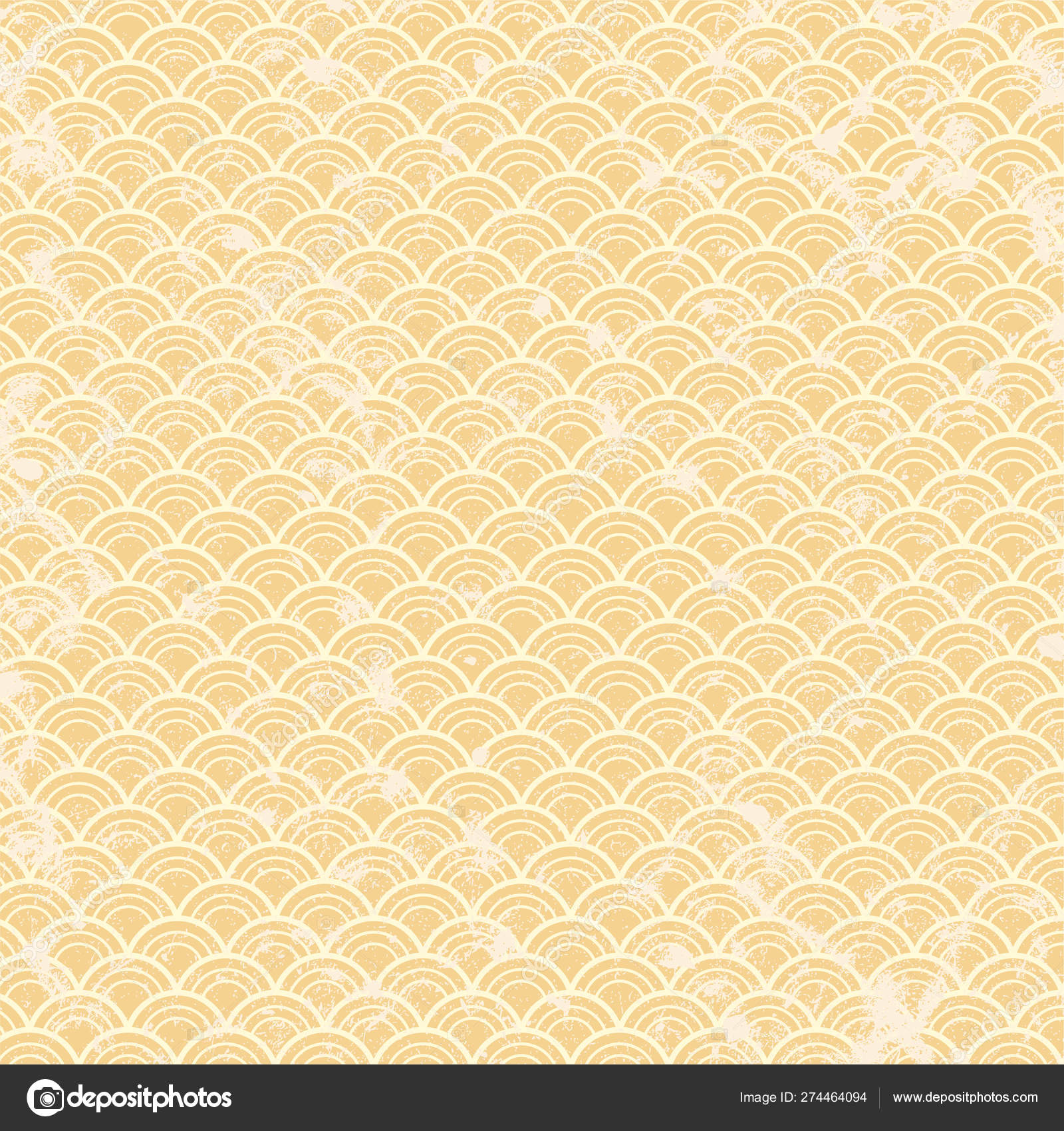 Japanese Gold Grunge Wave Pattern Stock Vector Image by ©Yuichiro ...