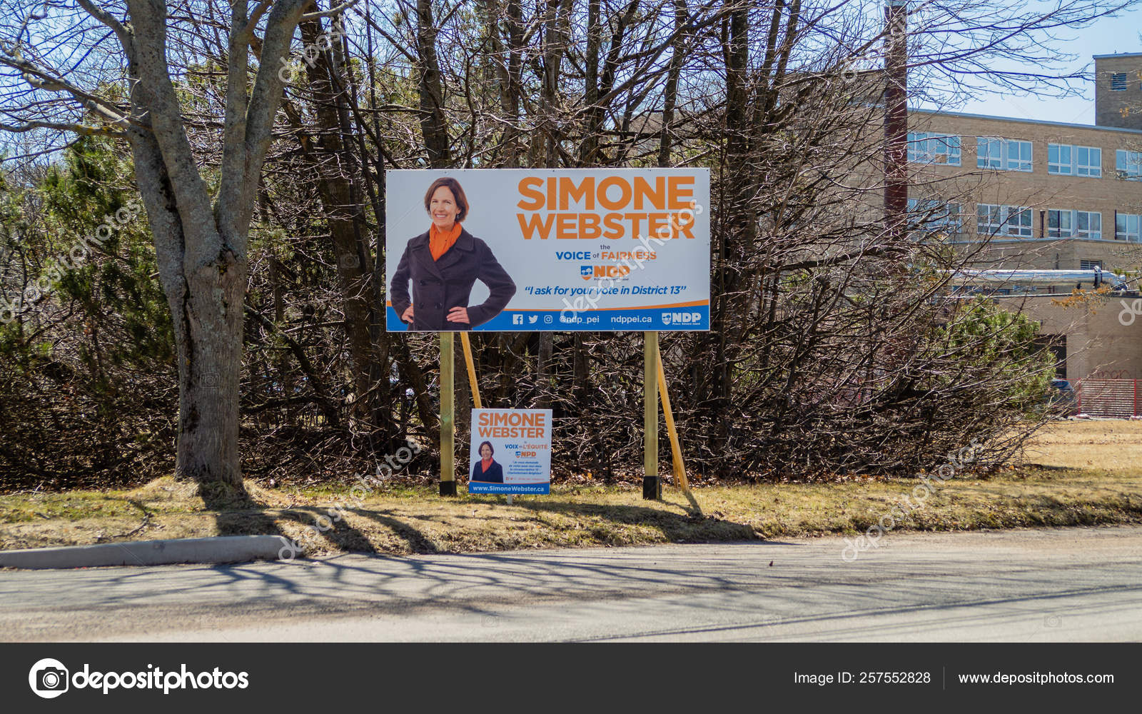 Signage Simone Webster Ndp Candidate District Election 2019 ...