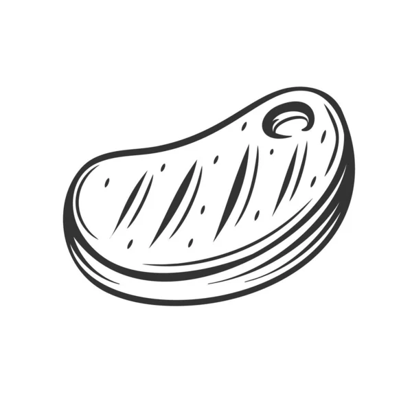 Meat outline Vector Art Stock Images | Depositphotos