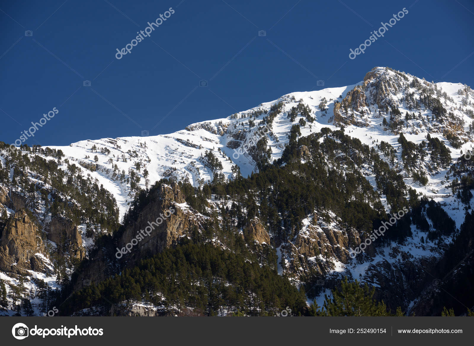 Winter in Pyrenees — Stock Photo © pedro2009 #252490154