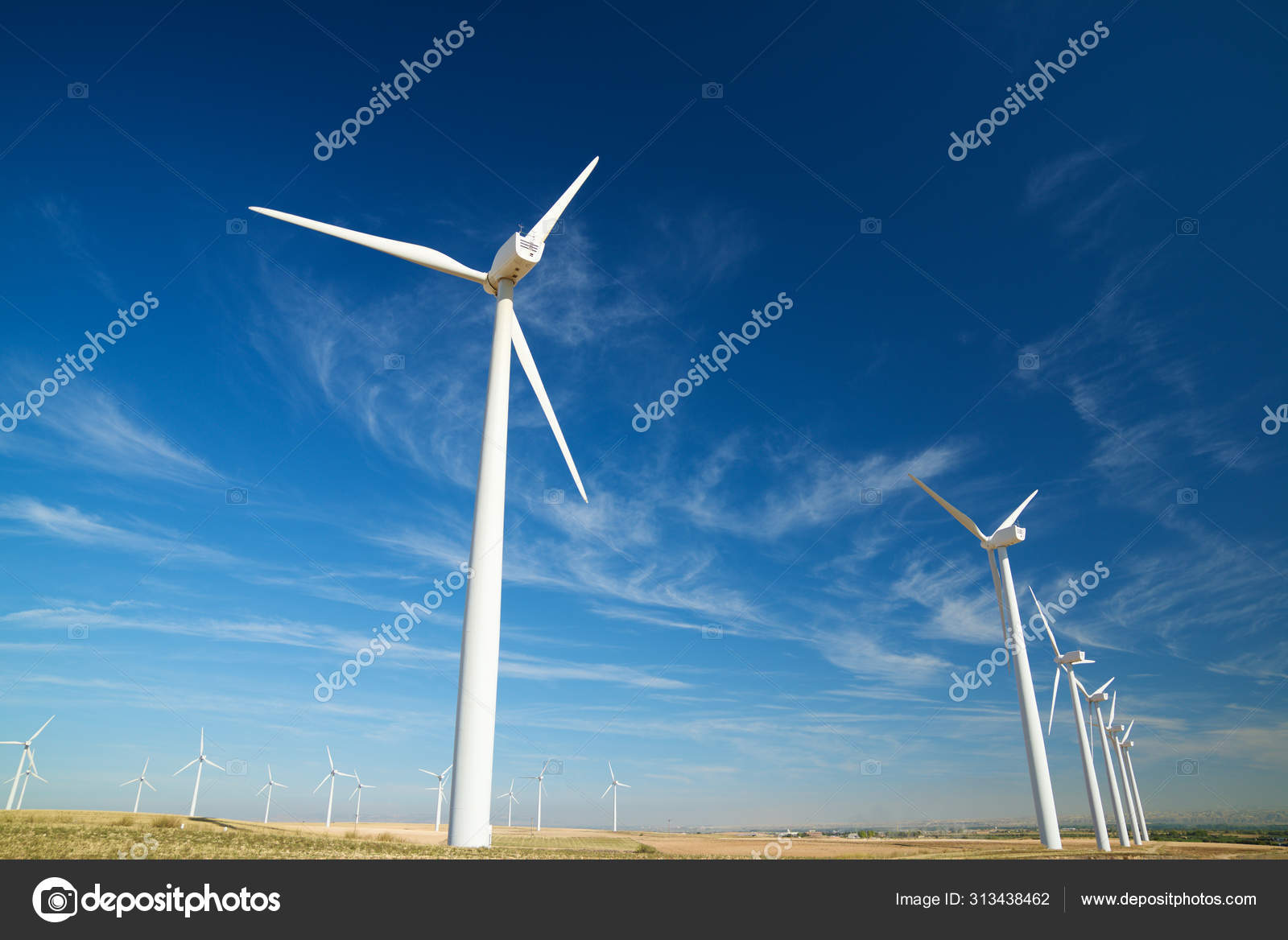 Wind energy concept — Stock Photo © pedro2009 #313438462