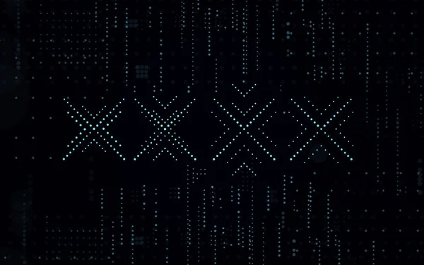 Technological dark background vector illustration.Matrix.Binary Computer Code.Falling dots Stock ...