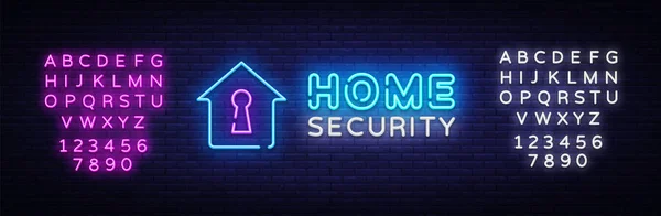 Cyber Security Neon signboard Vector. Internet Security neon sign ...