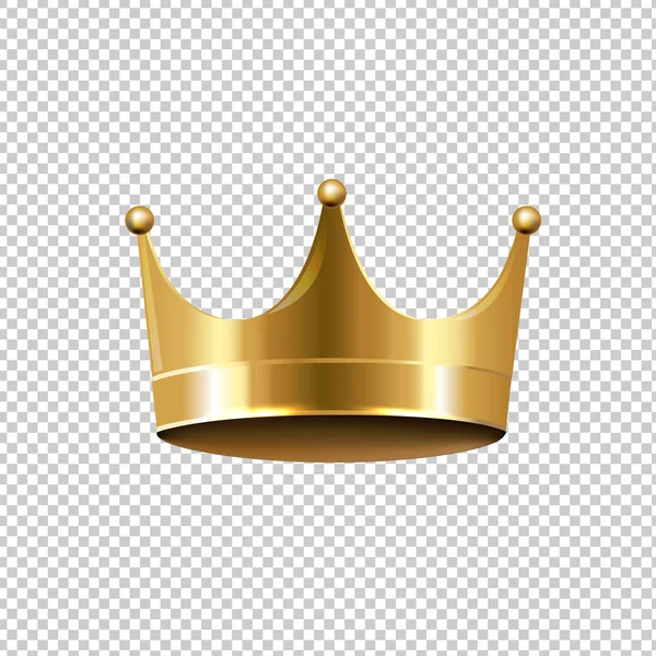 Golden Crown With Gradient Mesh Stock Vector Image By ©sammep 145596433