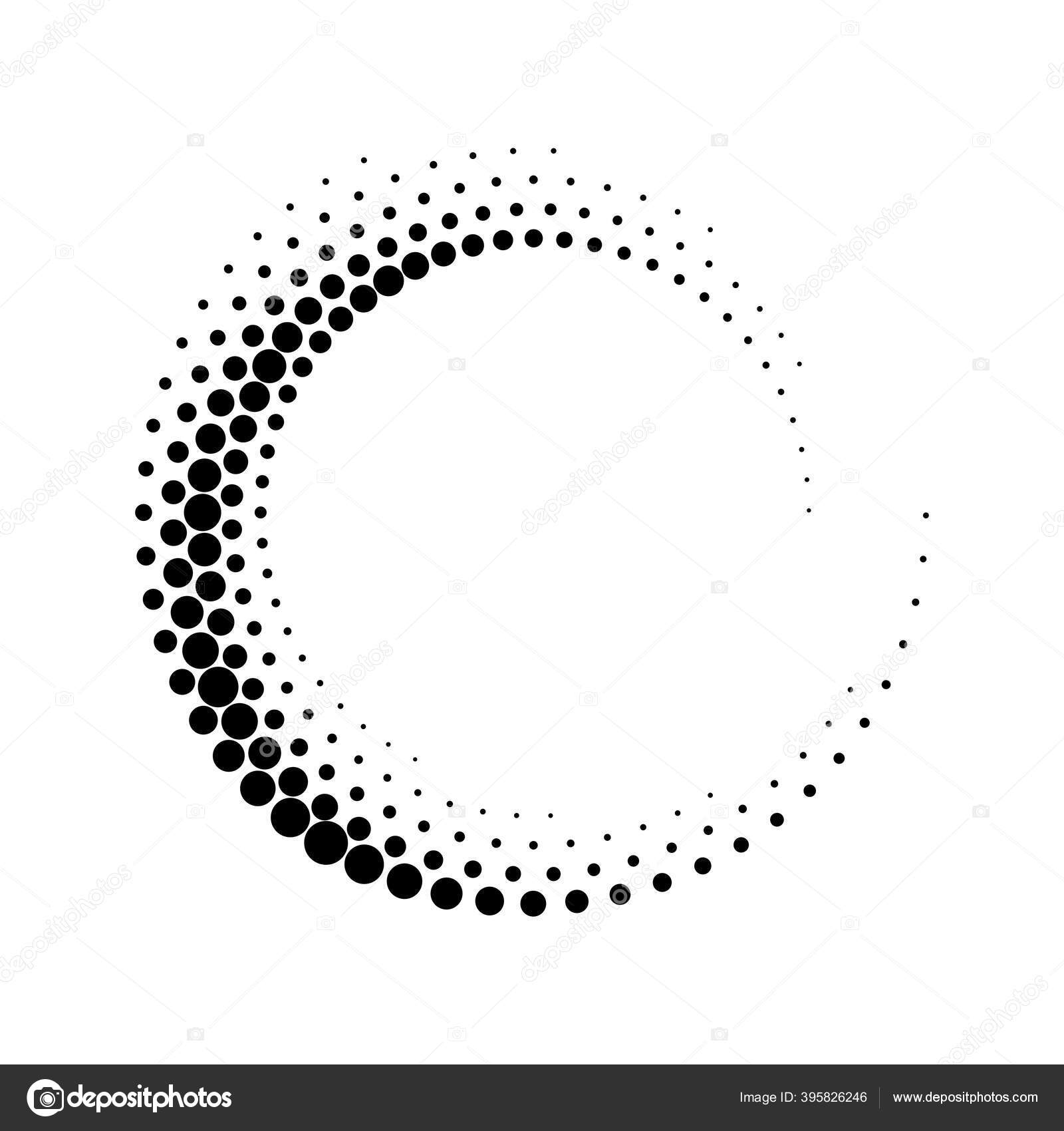 Dot Circle Border Design