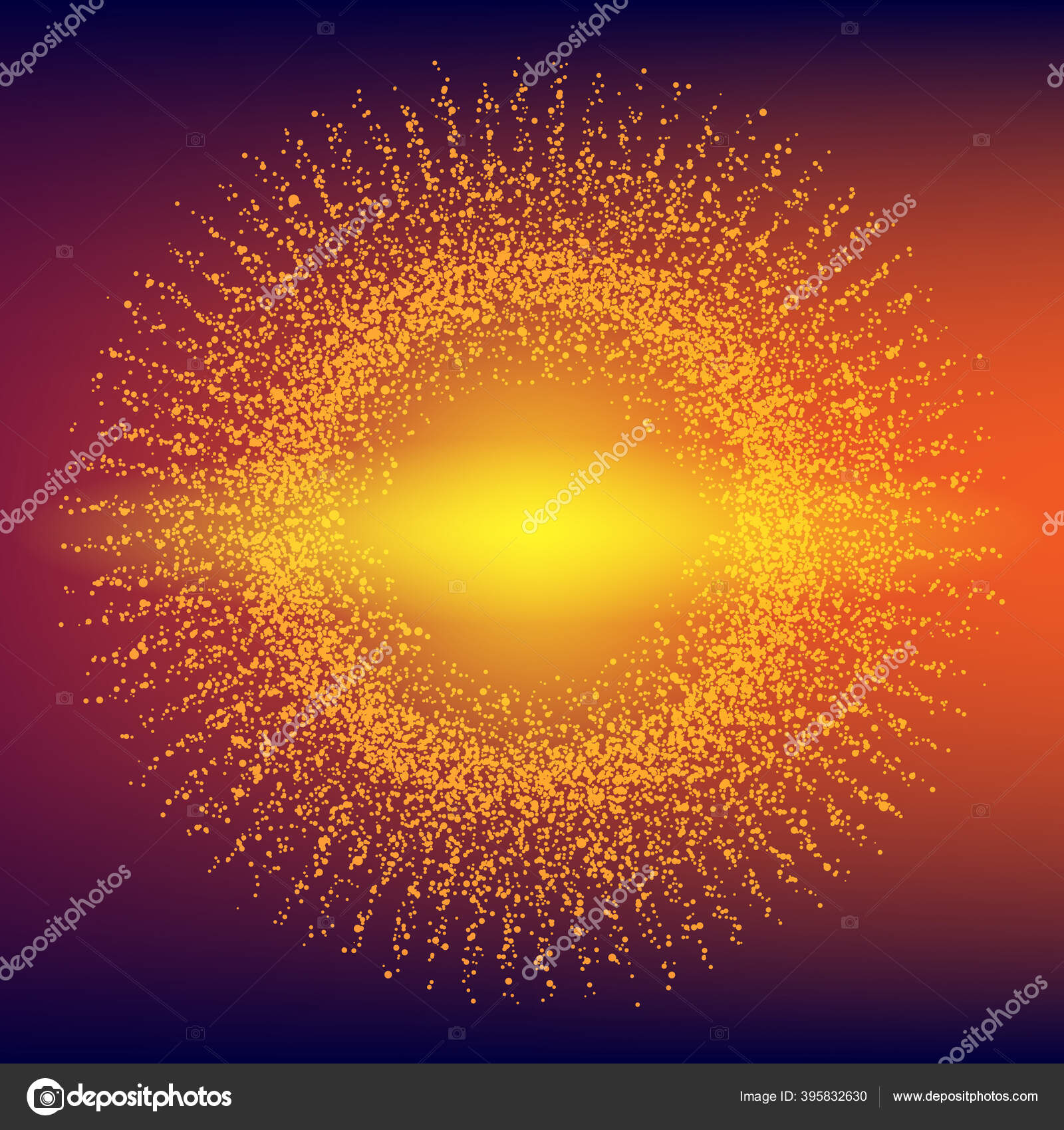 Dynamic Abstract Liquid Flow Particles Background Shining Abstract Particle Flow Stock Vector ...