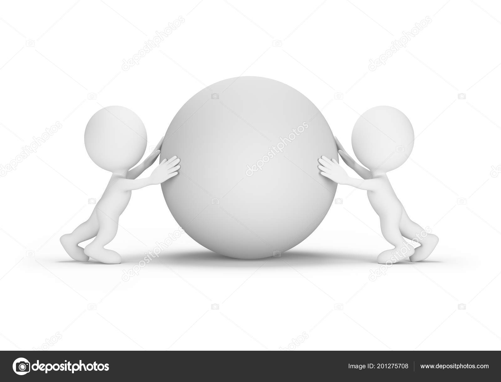 People Pushing Each Other