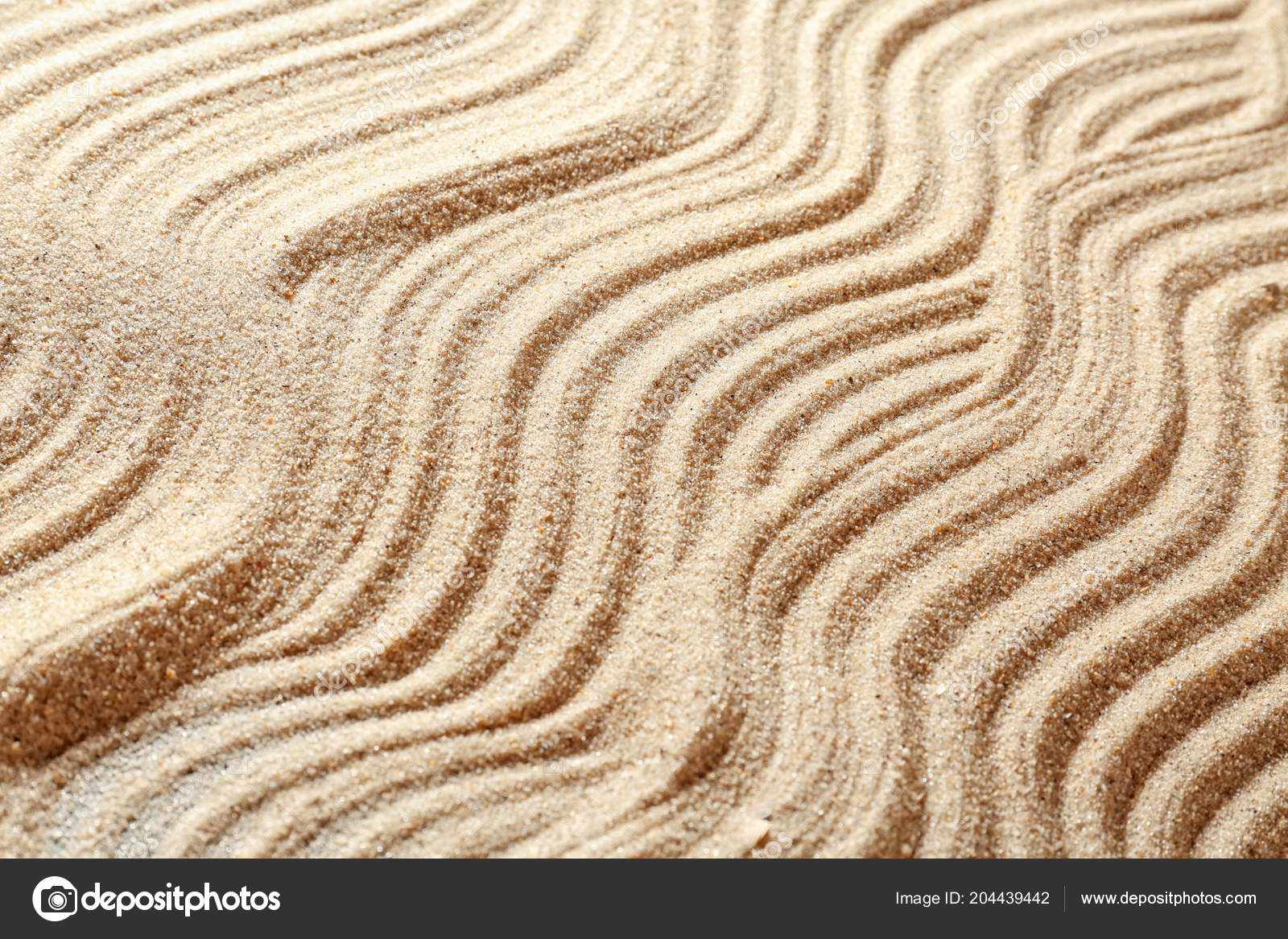 Sand Pattern Closeup Stock Photo by ©serezniy 204439442