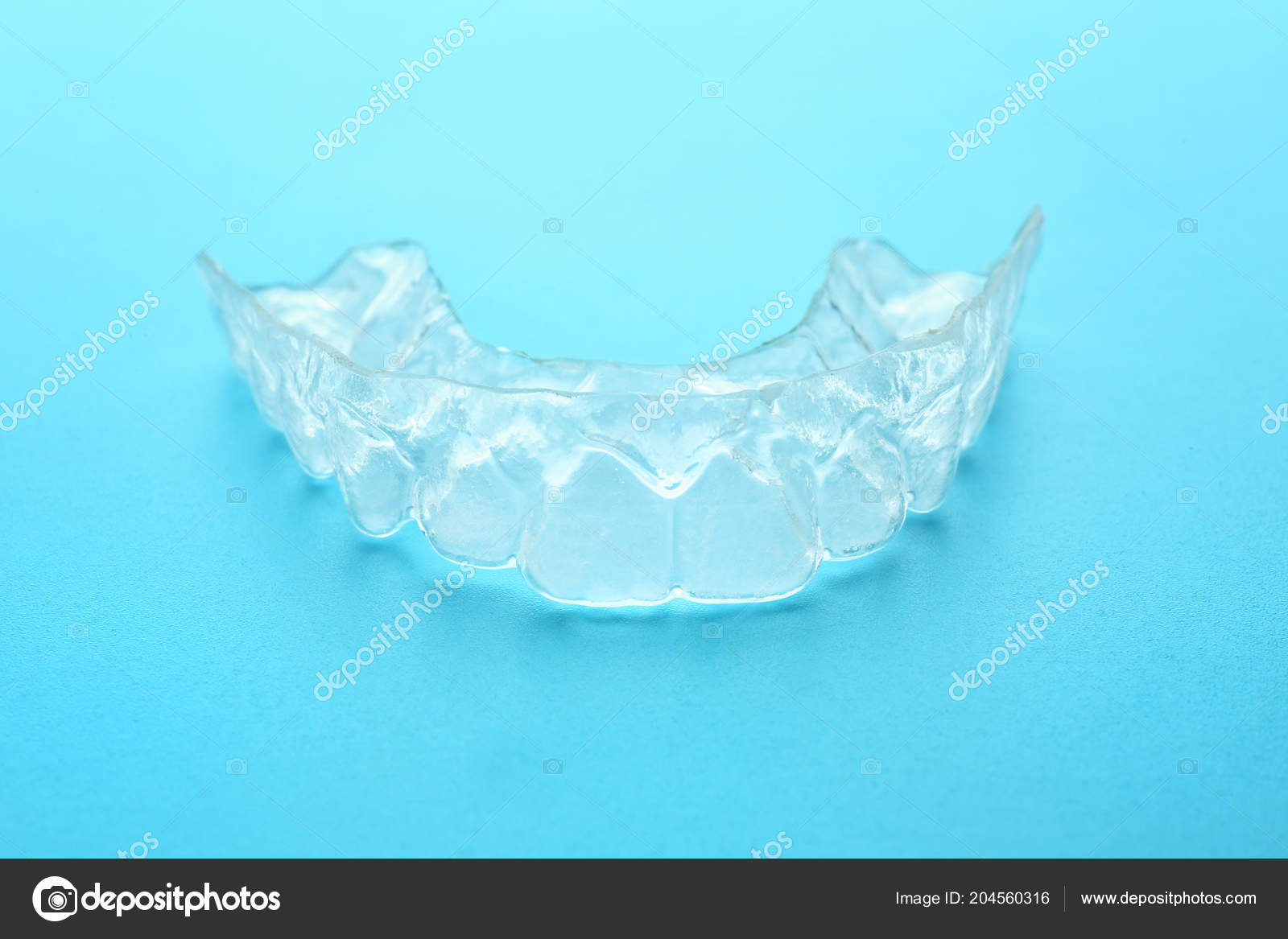 Occlusal Splint Color Background Stock Photo by ©serezniy 204560316