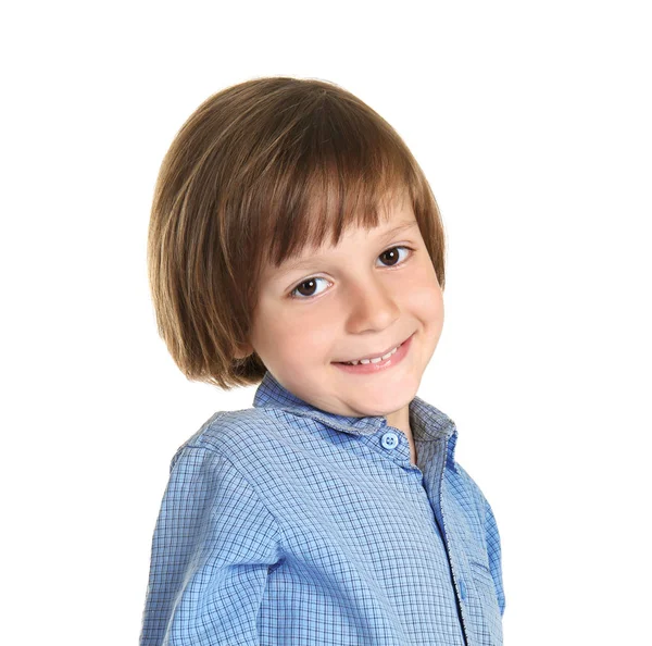 Cute Little Boy White Background — Stock Photo © serezniy #213582724 Cute Little Boy White Background — Stock Photo © serezniy #213582724
