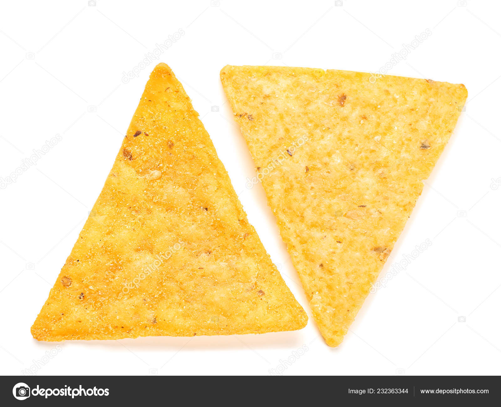 Corn Chips White Background — Stock Photo © serezniy #232363344