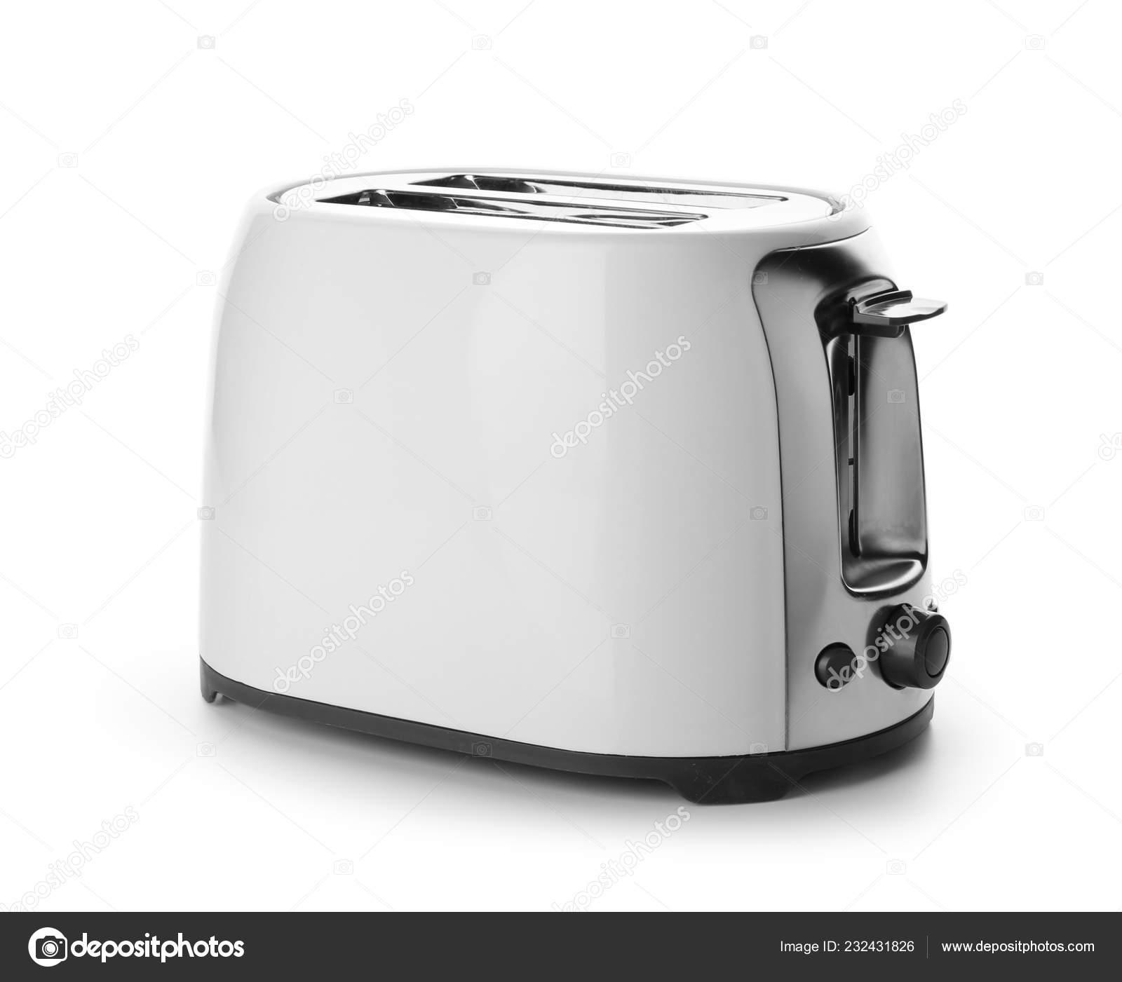 Modern Toaster White Background — Stock Photo © serezniy #232431826