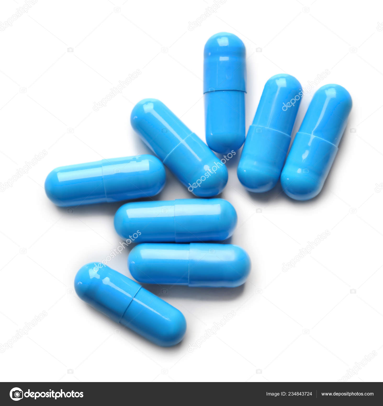 Pastillas Colores Sobre Fondo Blanco — Foto de stock © serezniy #234843724