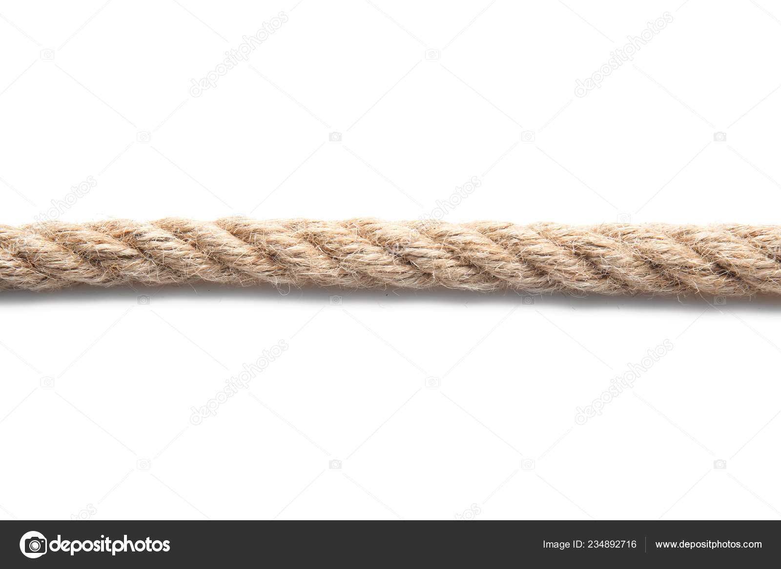Rope White Background — Stock Photo © serezniy #234892716