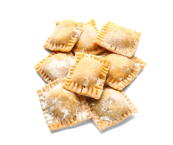 Jewish Flatbread Matza Passover Yellow Ribbon White Background Stock ...