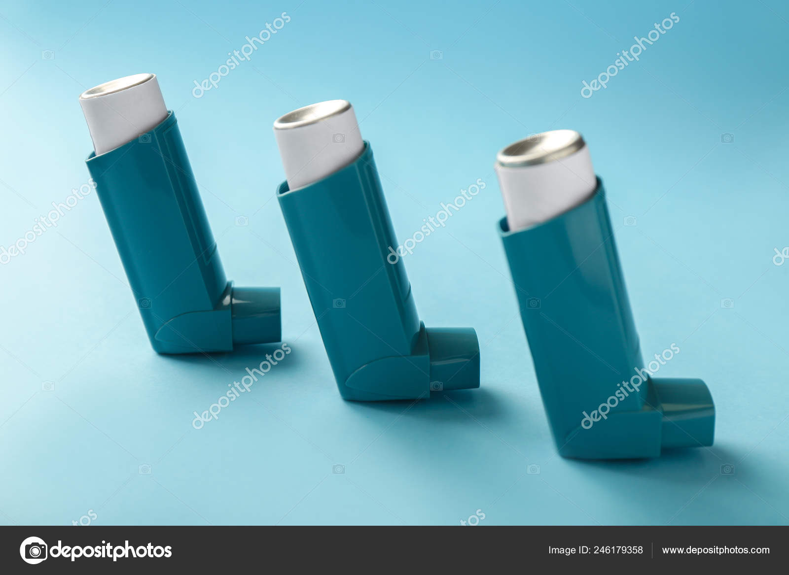 Inhalers Color Background Stock Photo by ©serezniy 246179358