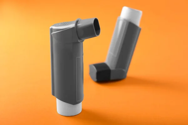 Inhalers Color Background Stock Photo by ©serezniy 246179358