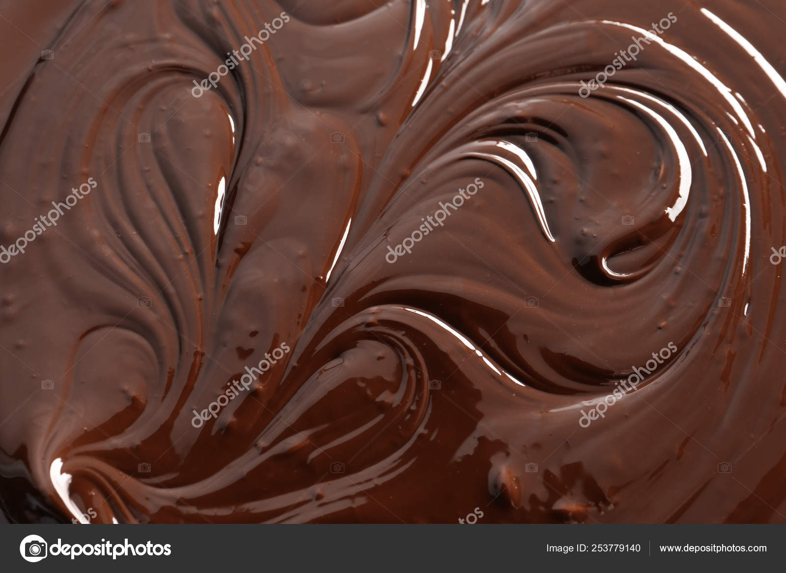 Melted Chocolate Texture