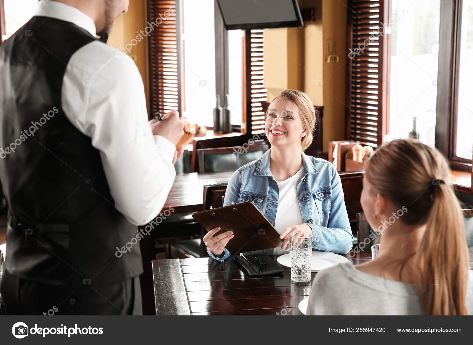 Waiters Taking Orders