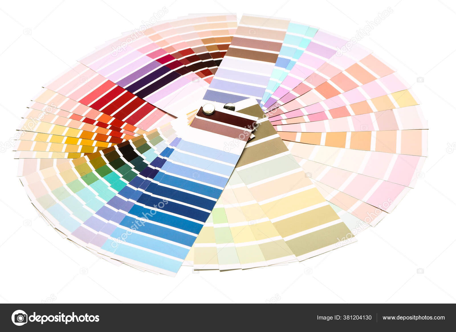 Color Palettes White Background Stock Photo by ©serezniy 381204130