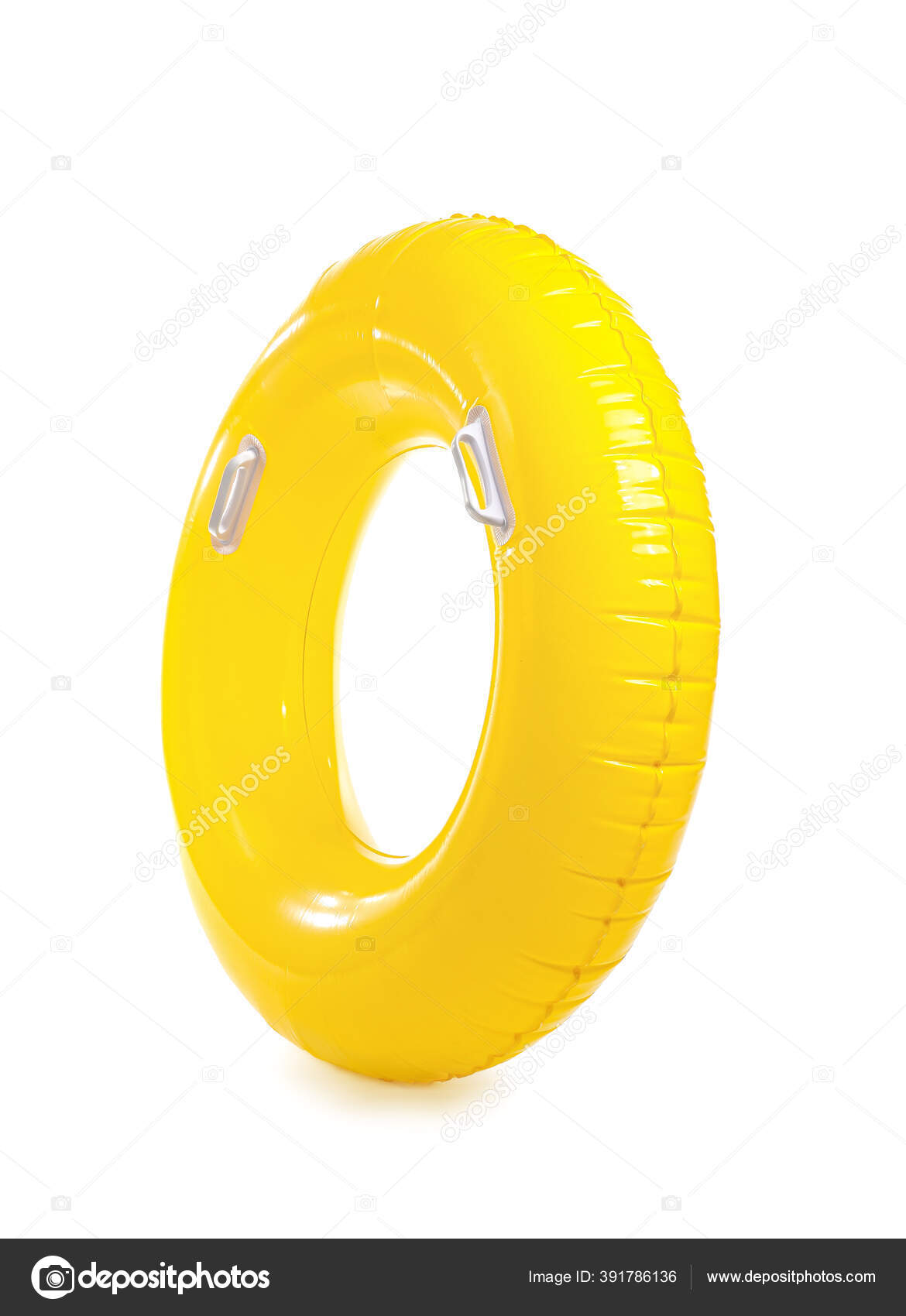 Inflatable Ring White Background Stock Photo by ©serezniy 391786136