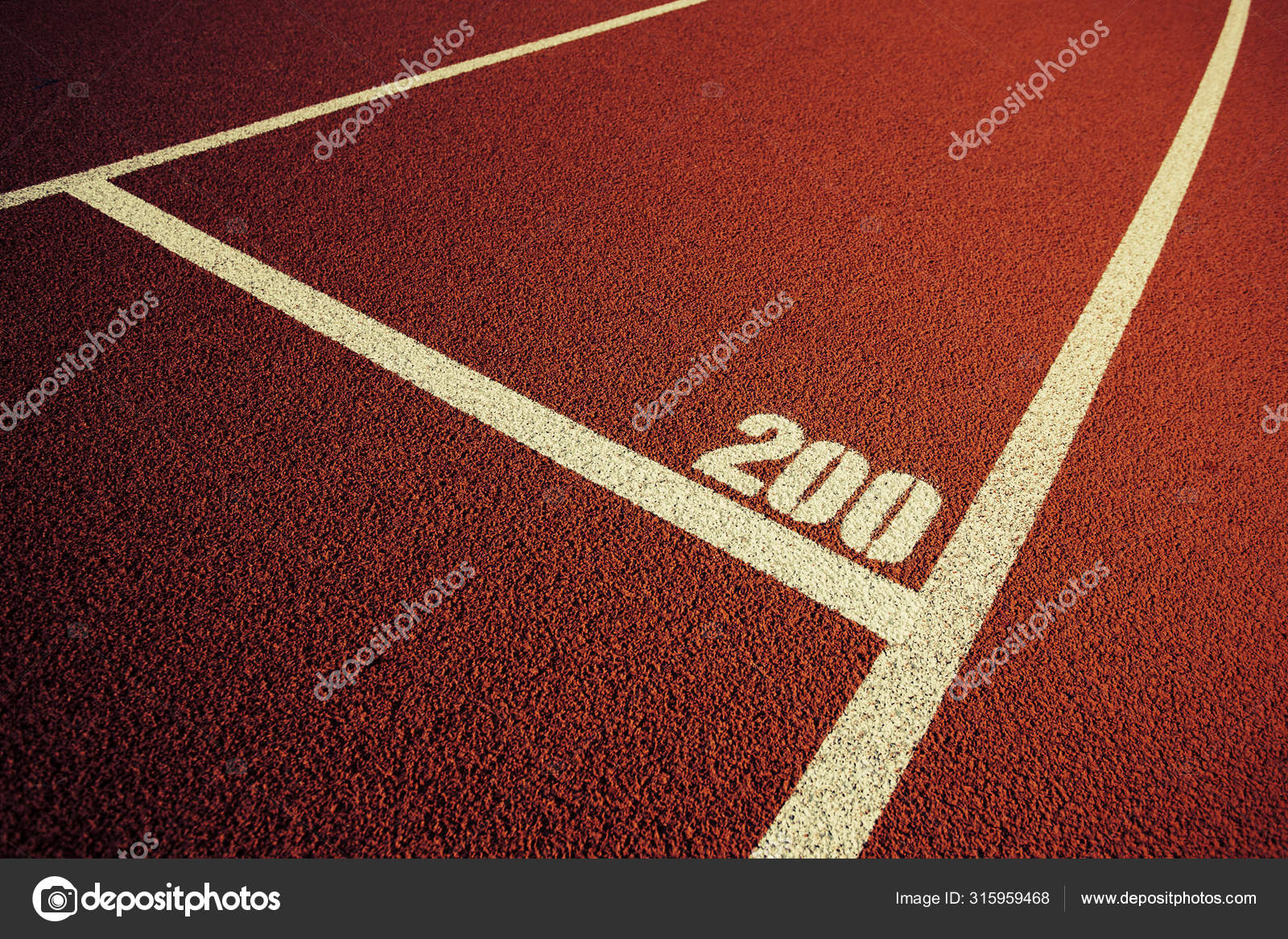 Numbers Red Racetrack — Stock Photo © zorandim #315959468
