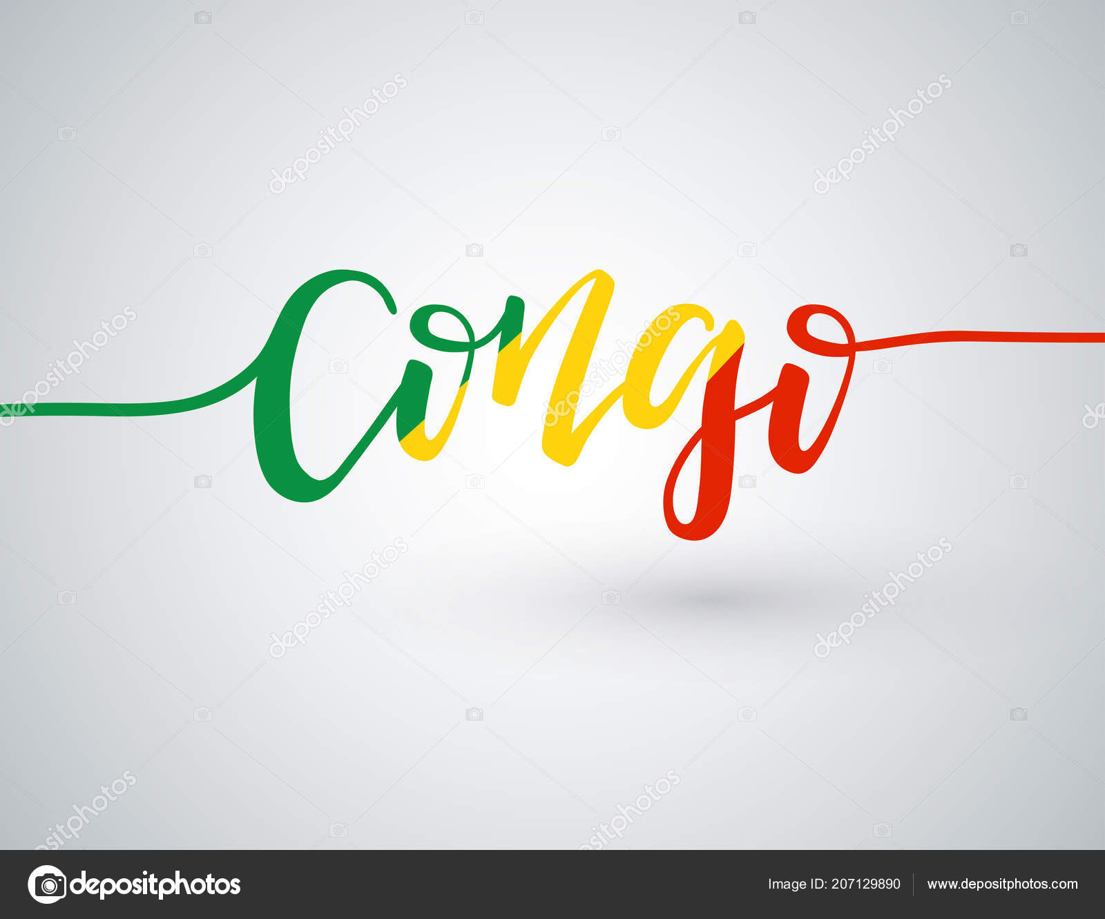 Country Name Written White Background Vector Illustration Stock Vector ...