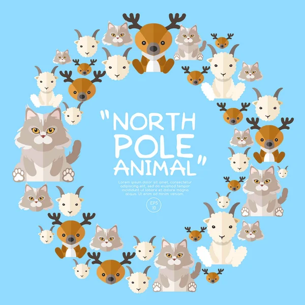 Vectores de Animales polo norte, imágenes vectoriales | Depositphotos