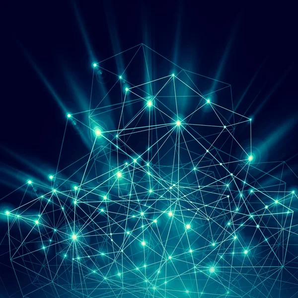 Technological background, Internet concept of global business. Internet ...