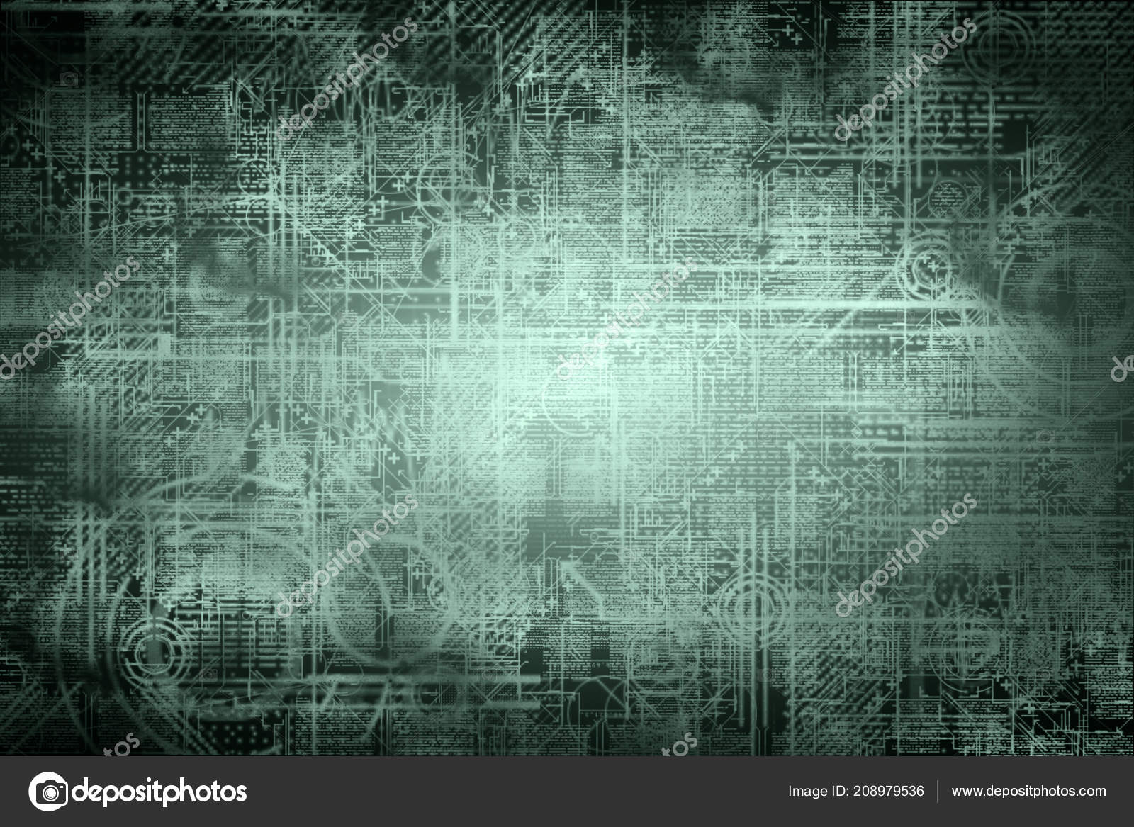 Abstract technological background, diagrams on a lost board Stock Photo ...