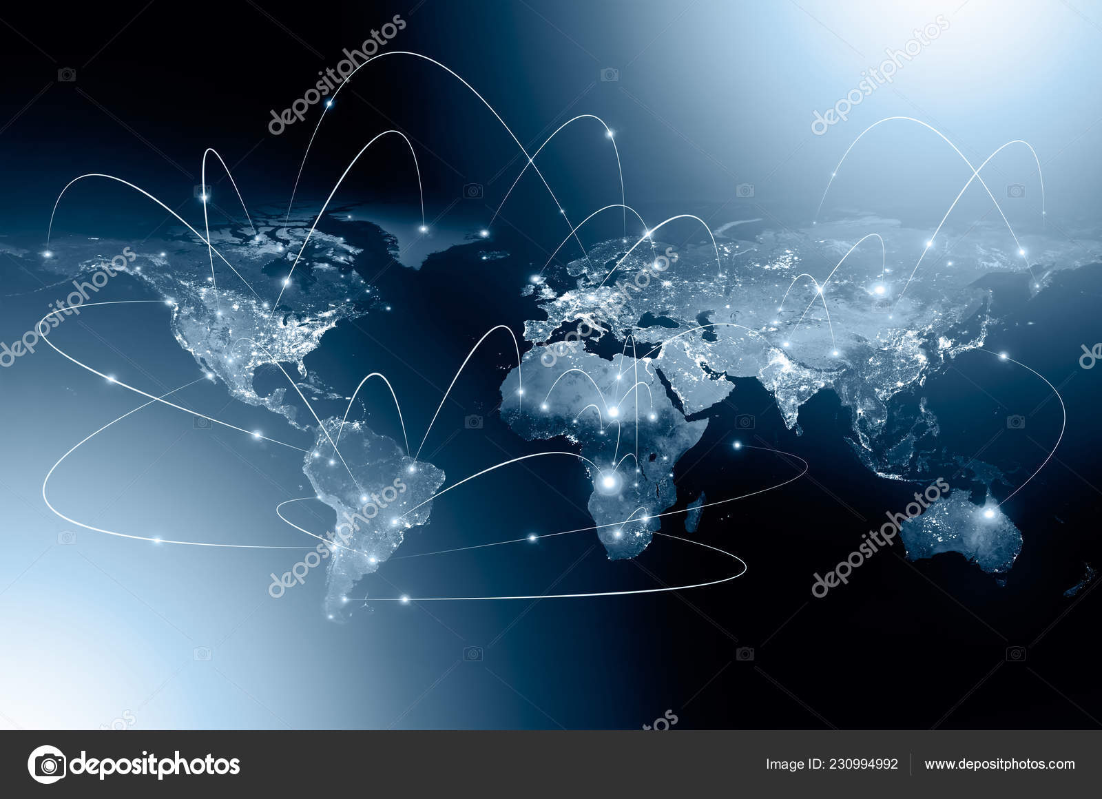 Physical world map illustration. Elements of this image furnished by ...