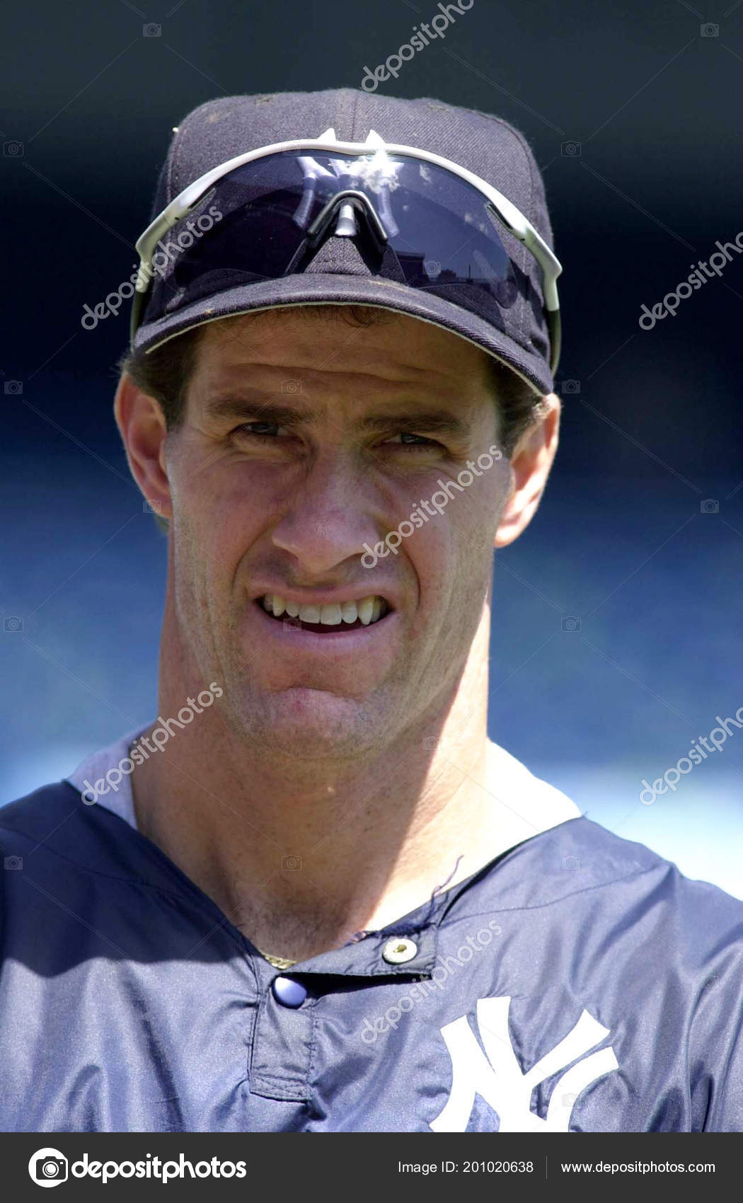Paul Neill Outfielder New York Yankees Game Action Regular Season ...