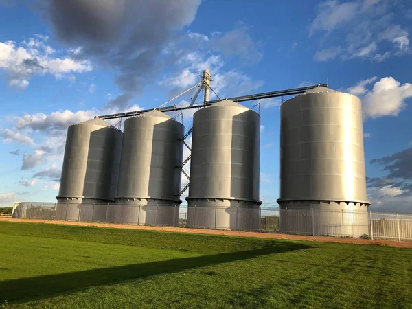 Silo Structure Storing Bulk Materials Silos Used Agriculture Store ...