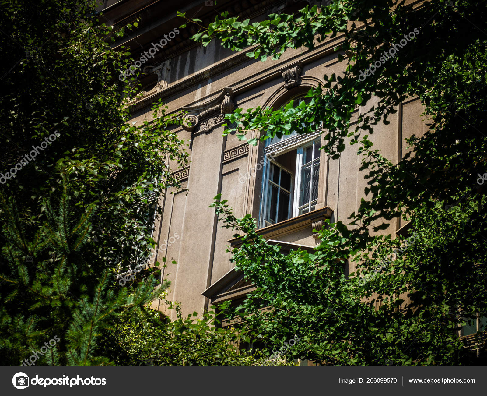 Classroom window | University Building Classroom Window — Stock Photo ...