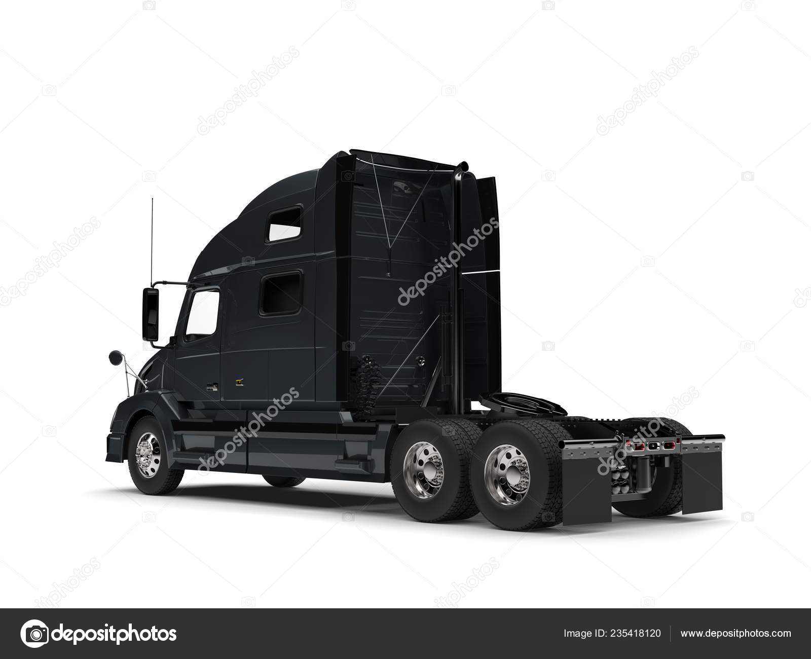 Semi Truck Back