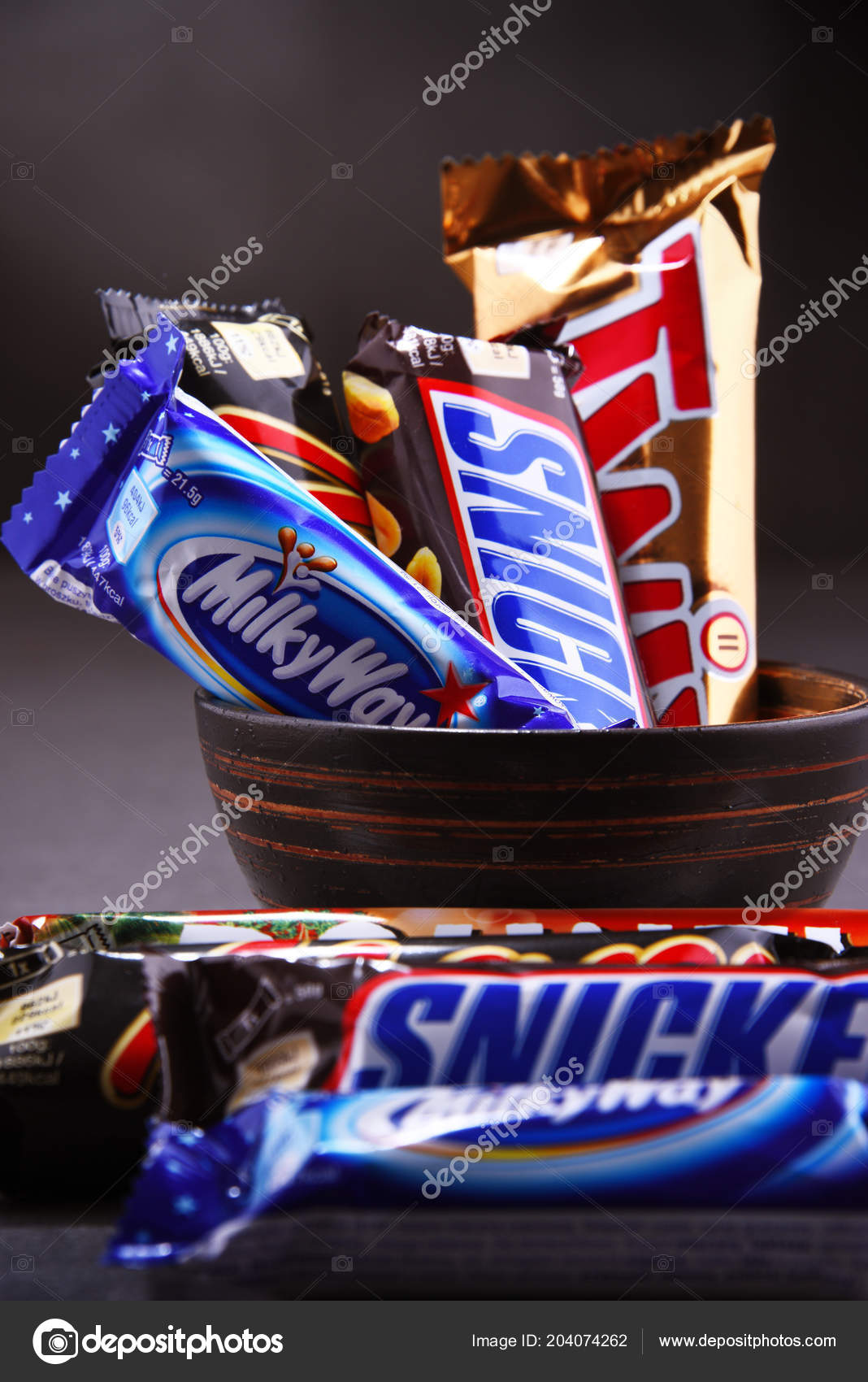 Poznan Pol Jun 2018 Assorted Confectionery Products Mars Company ...