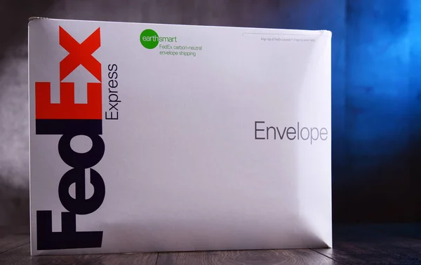 Poznan Pol Dec 2021 Envelopes Fedex American Multinational Courier ...